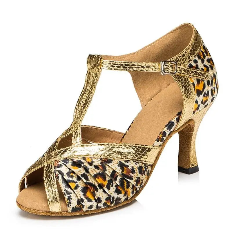 Chaussure de Danse Léopard | Lady’s Dance Shoes
